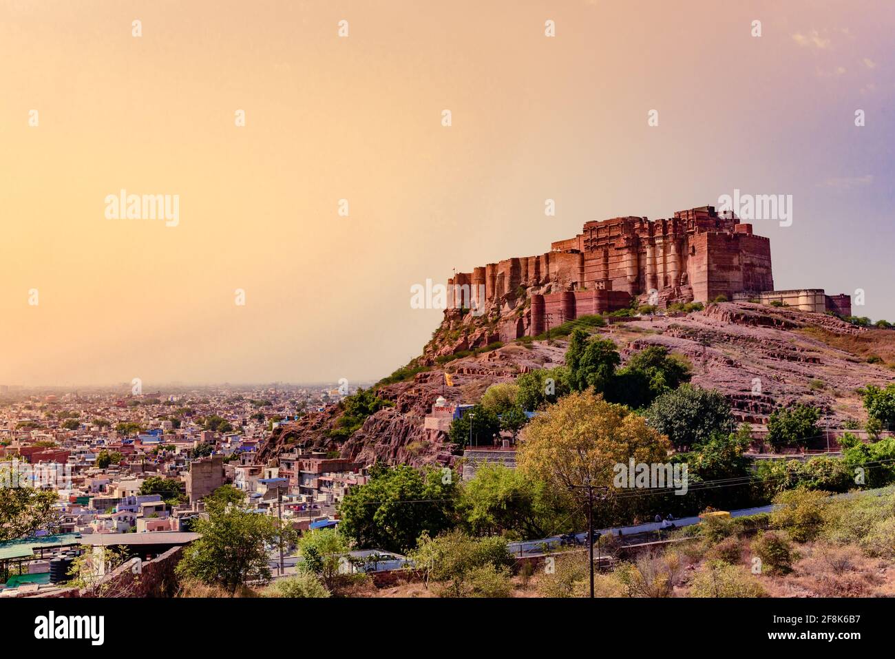 Mehrangarh Fort built around year 1460 by King Rao Jodha is one of the ...