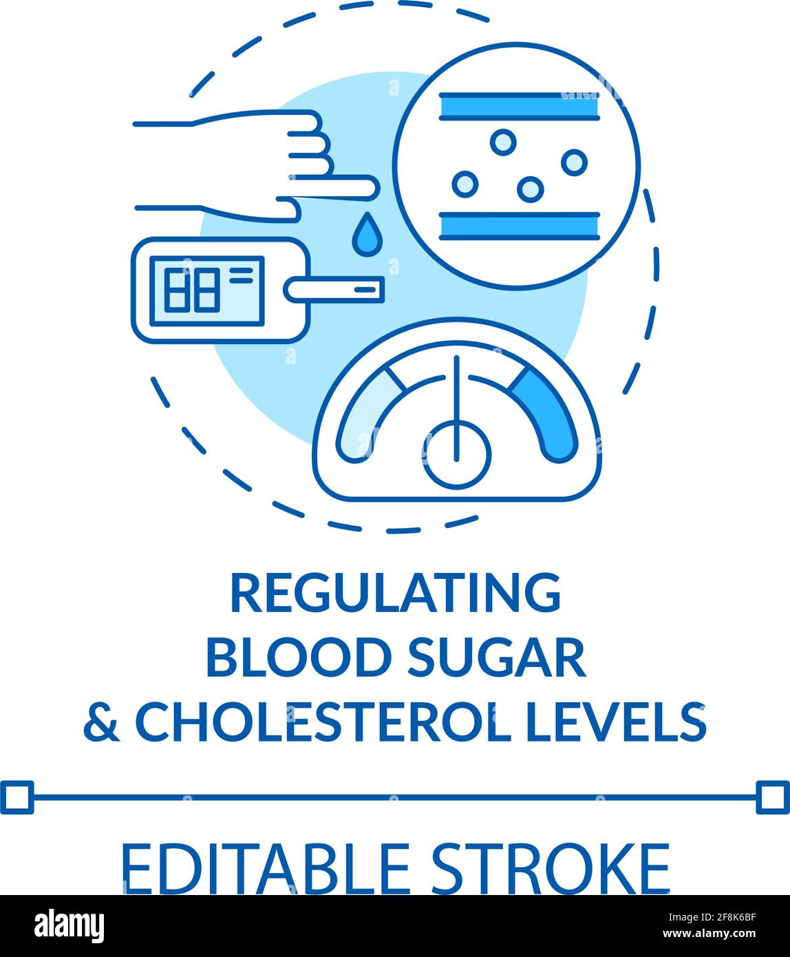 Cholesterol level check Cut Out Stock Images & Pictures - Alamy