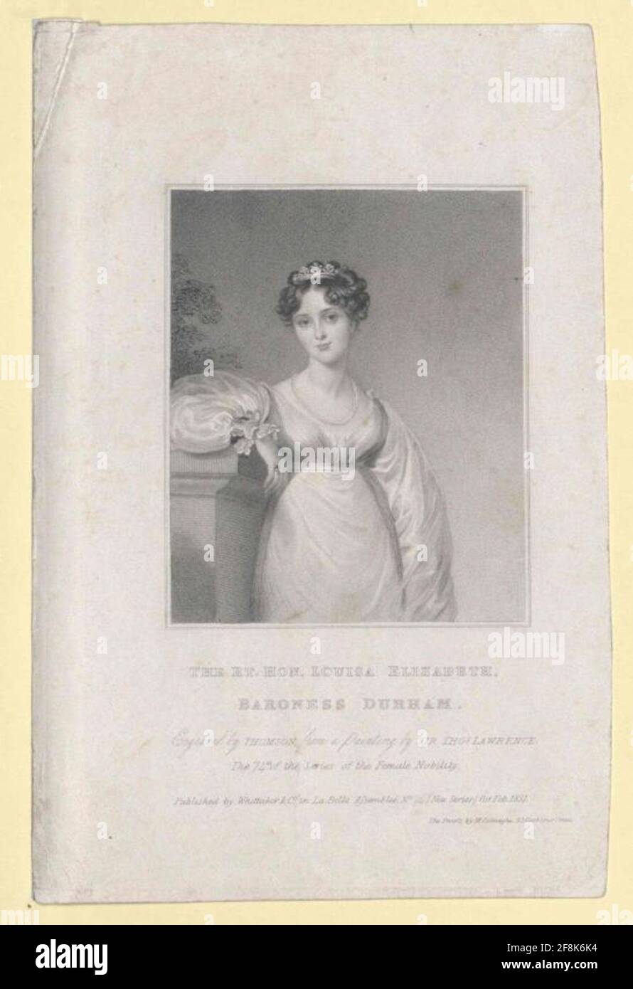 Grey, Louisa Elizabeth Lady Stock Photo - Alamy