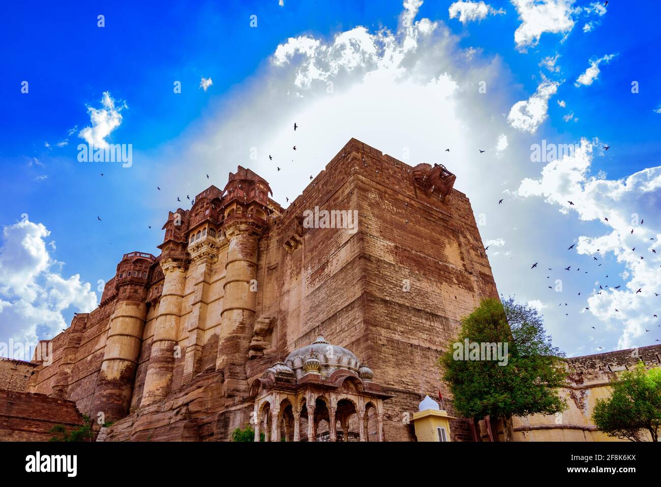 Mehrangarh Fort built around year 1460 by King Rao Jodha is one of the ...