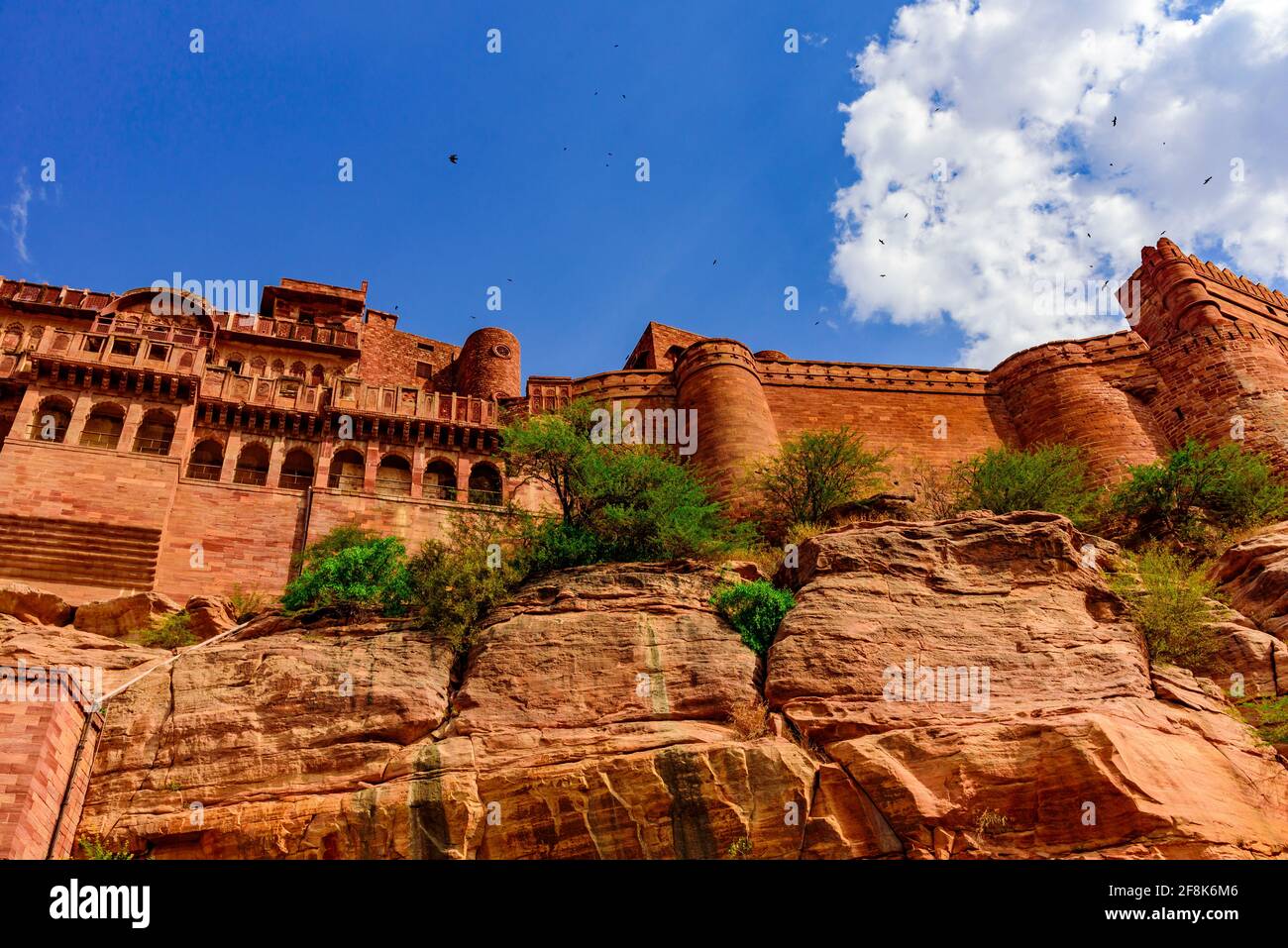 Mehrangarh Fort built around year 1460 by King Rao Jodha is one of the ...
