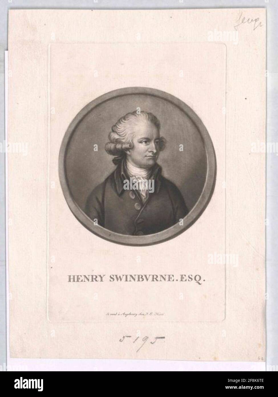 Swinburne, Henry Stock Photo - Alamy