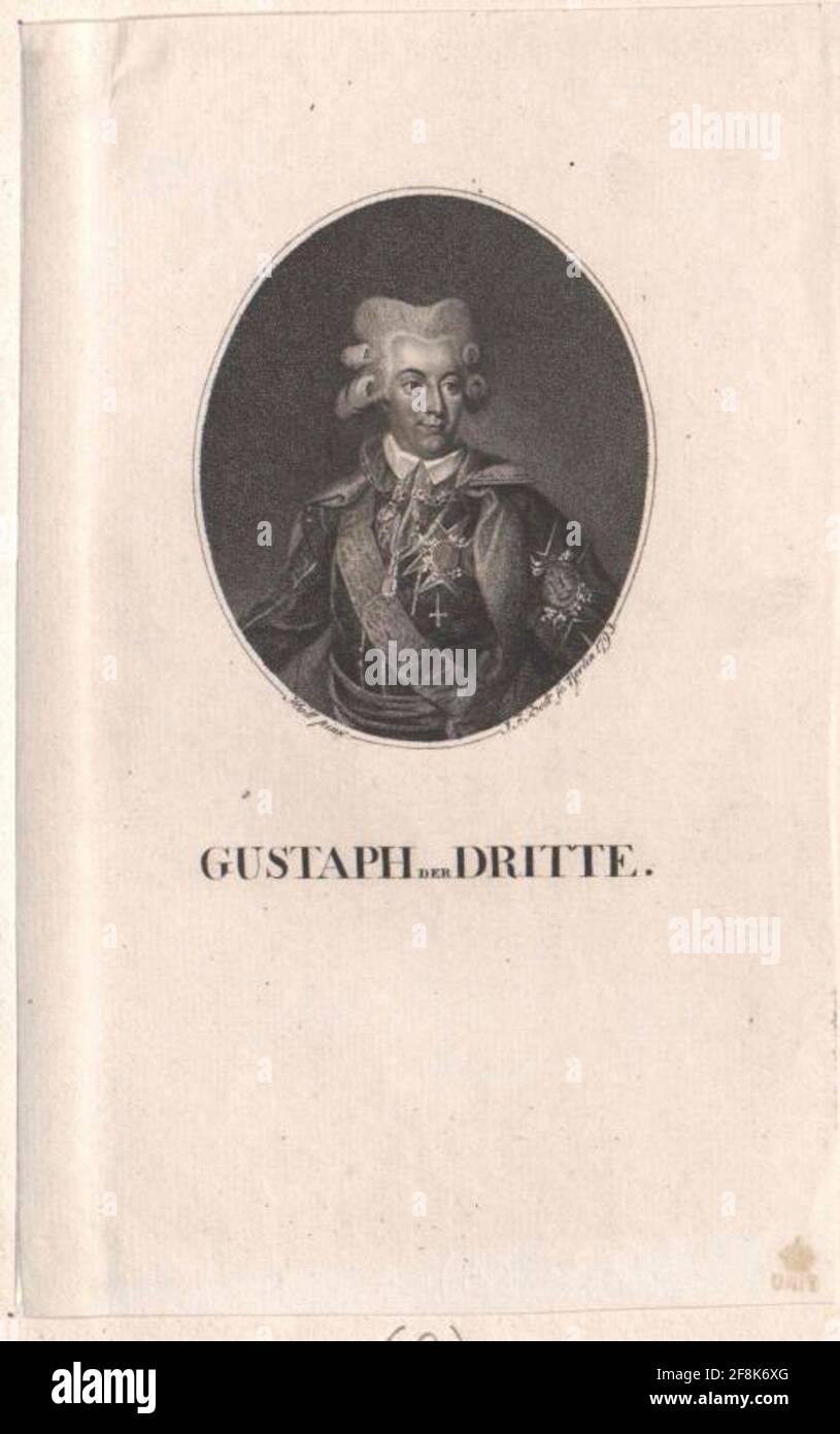 Gustav III., King of Sweden Stock Photo - Alamy