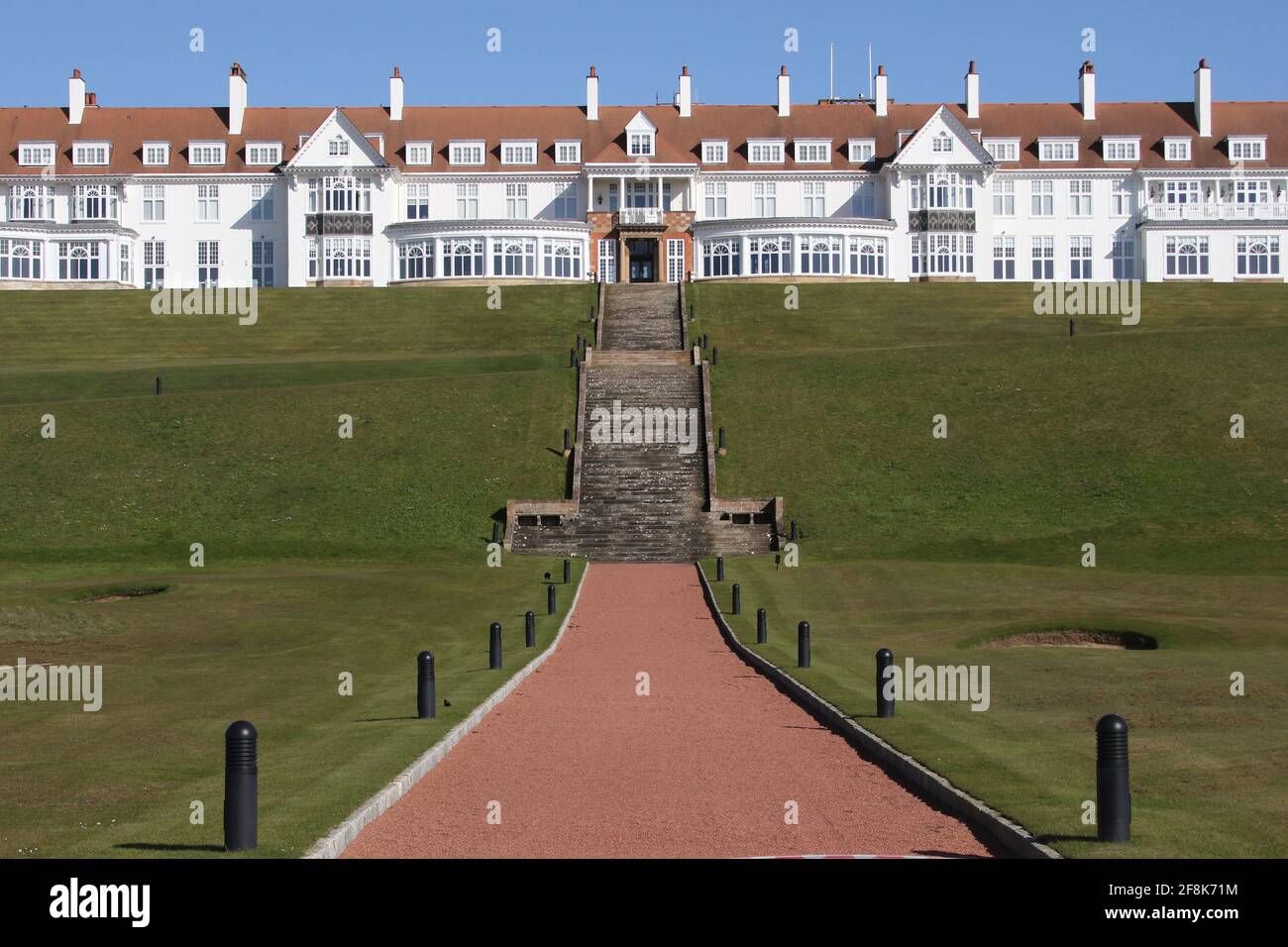 Trump Turnberry Hotel, Ayrshire, Scotland, UK 12 April 2021. The ...