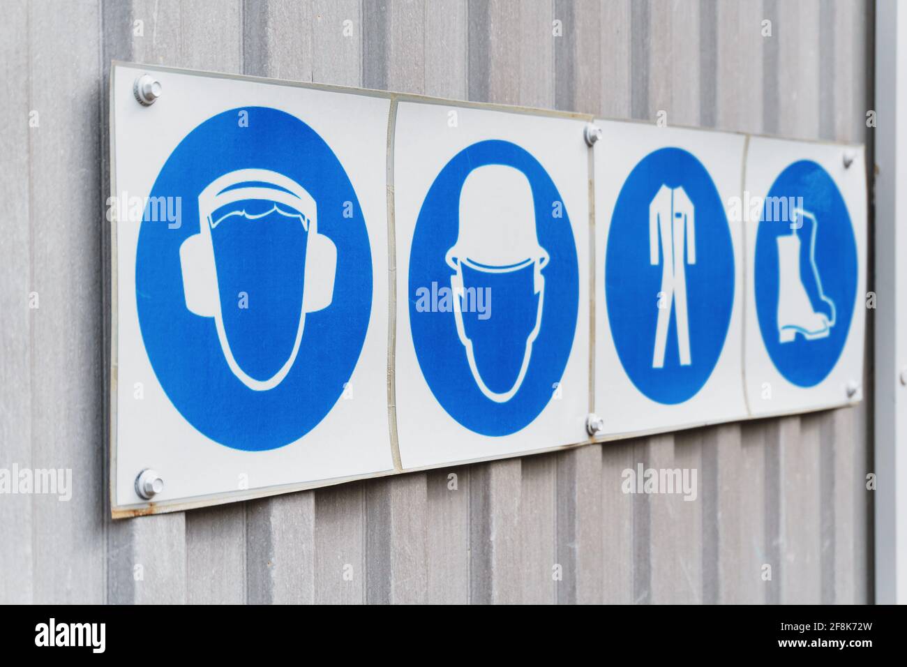 Prescriptive safety signs and posters of personal protective equipment ...