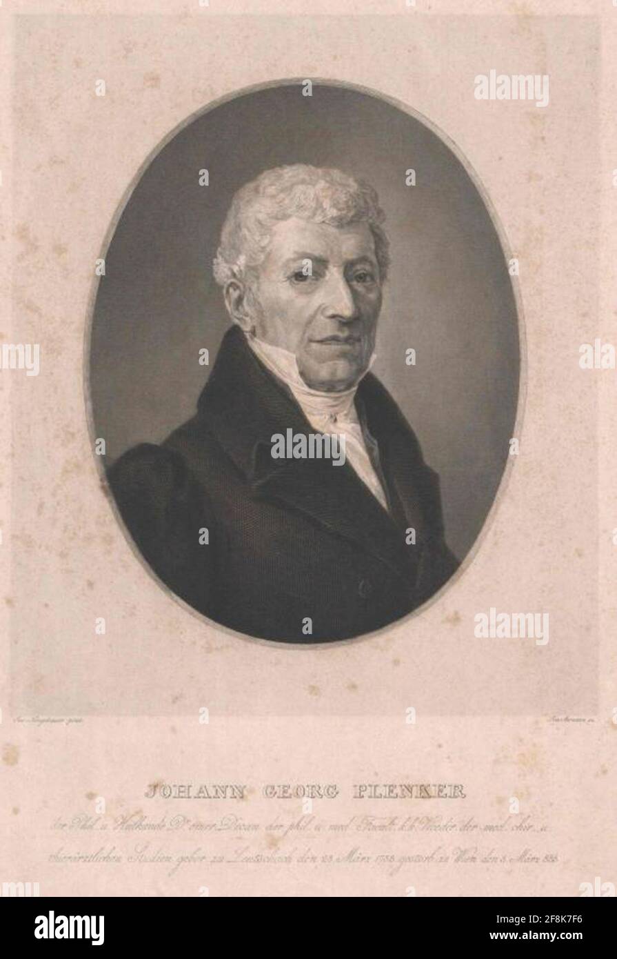 Plenk, Johann Georg Stock Photo - Alamy