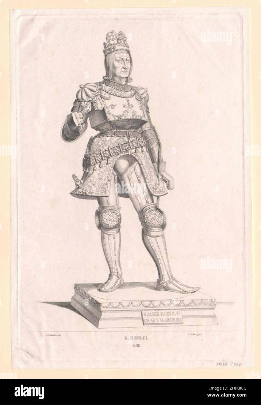 Rudolf I of Habsburg, King Stock Photo - Alamy