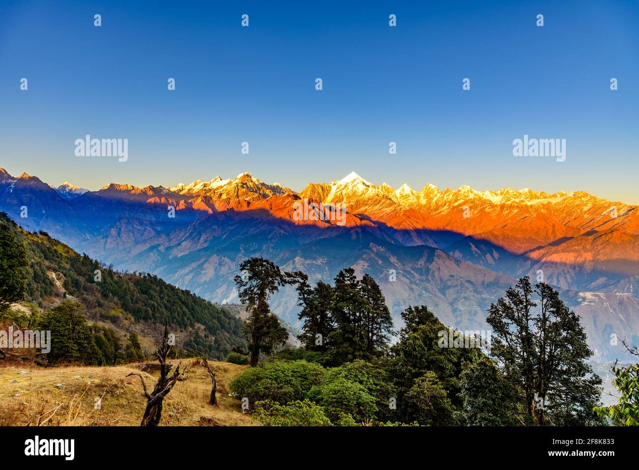 Panchachuli peaks hi-res stock photography and images - Alamy