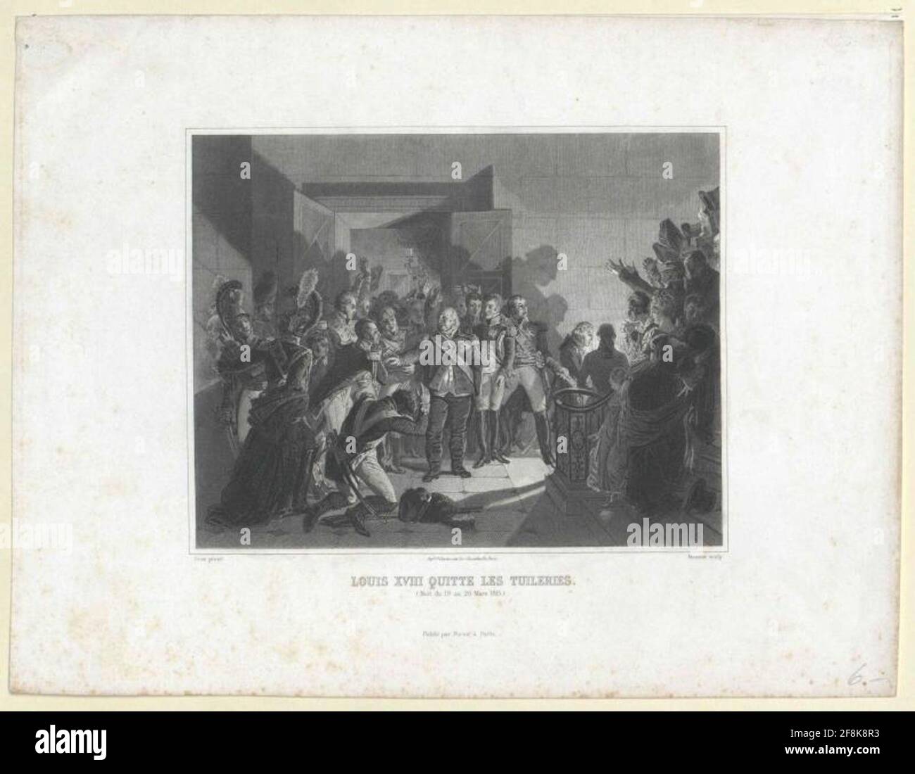 Ludwig Xviii., King of France Stock Photo - Alamy