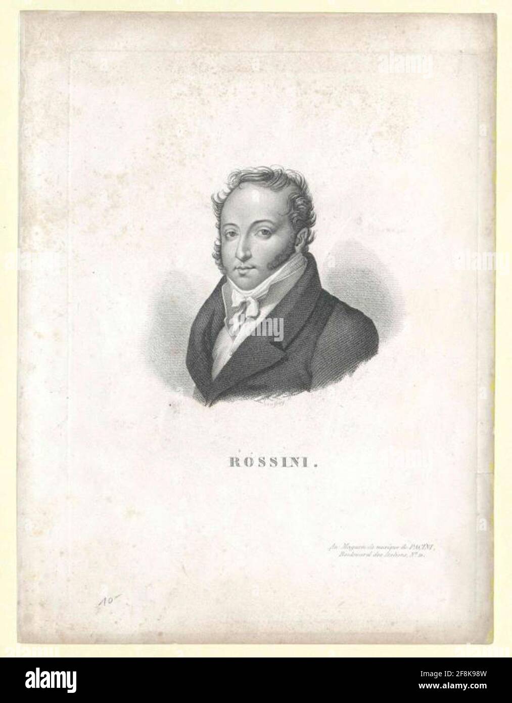 Gioachino rossini europe hi-res stock photography and images - Alamy