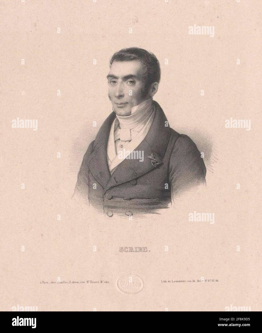 Eugene scribe french writer hi-res stock photography and images - Alamy