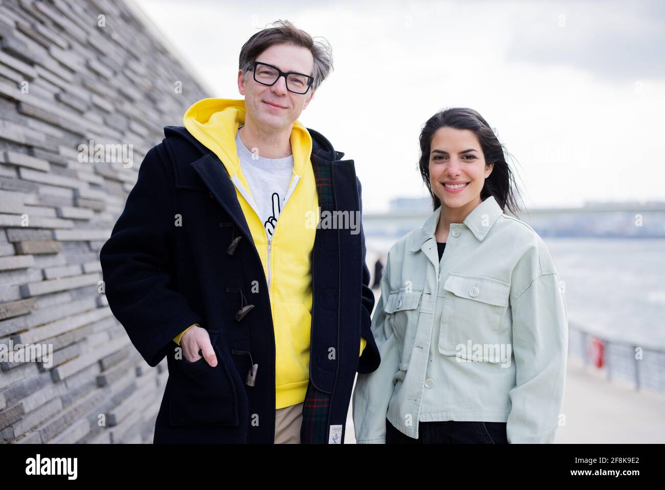 Cologne, Germany. 14th Apr, 2021. Clarissa Correa da Silva and Ralph ...