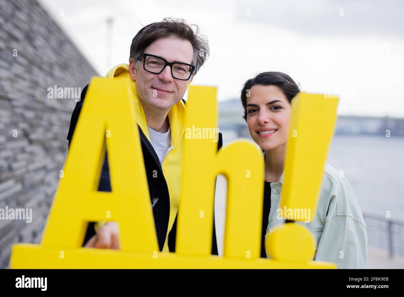 Cologne, Germany. 14th Apr, 2021. Clarissa Correa da Silva and Ralph ...
