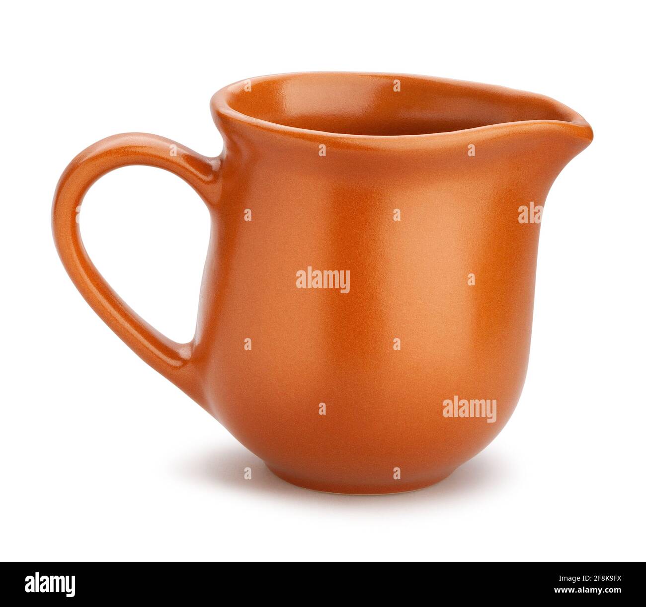 Jar clay ceramic container Cut Out Stock Images & Pictures - Alamy