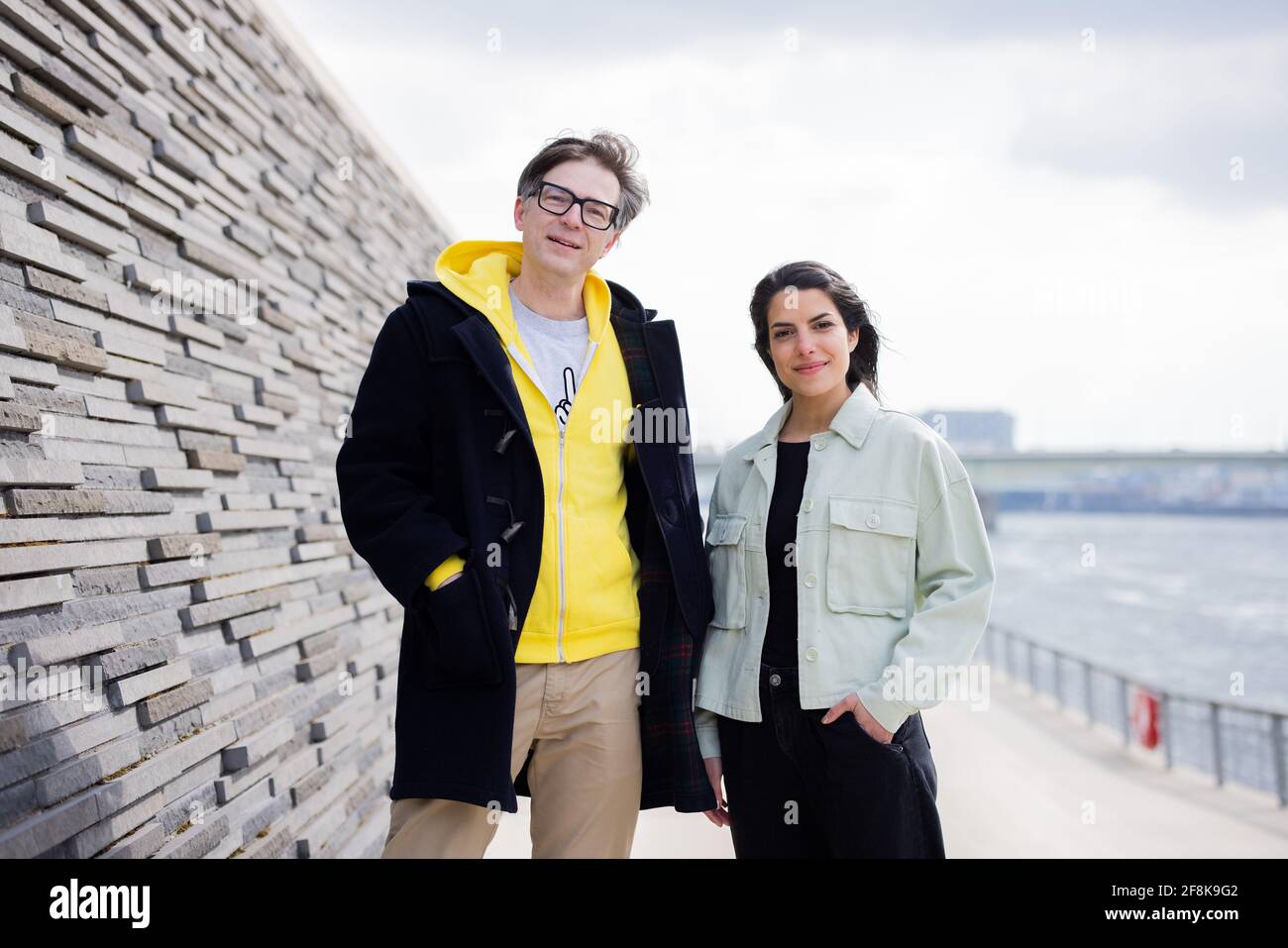 Cologne, Germany. 14th Apr, 2021. Clarissa Correa da Silva and Ralph ...