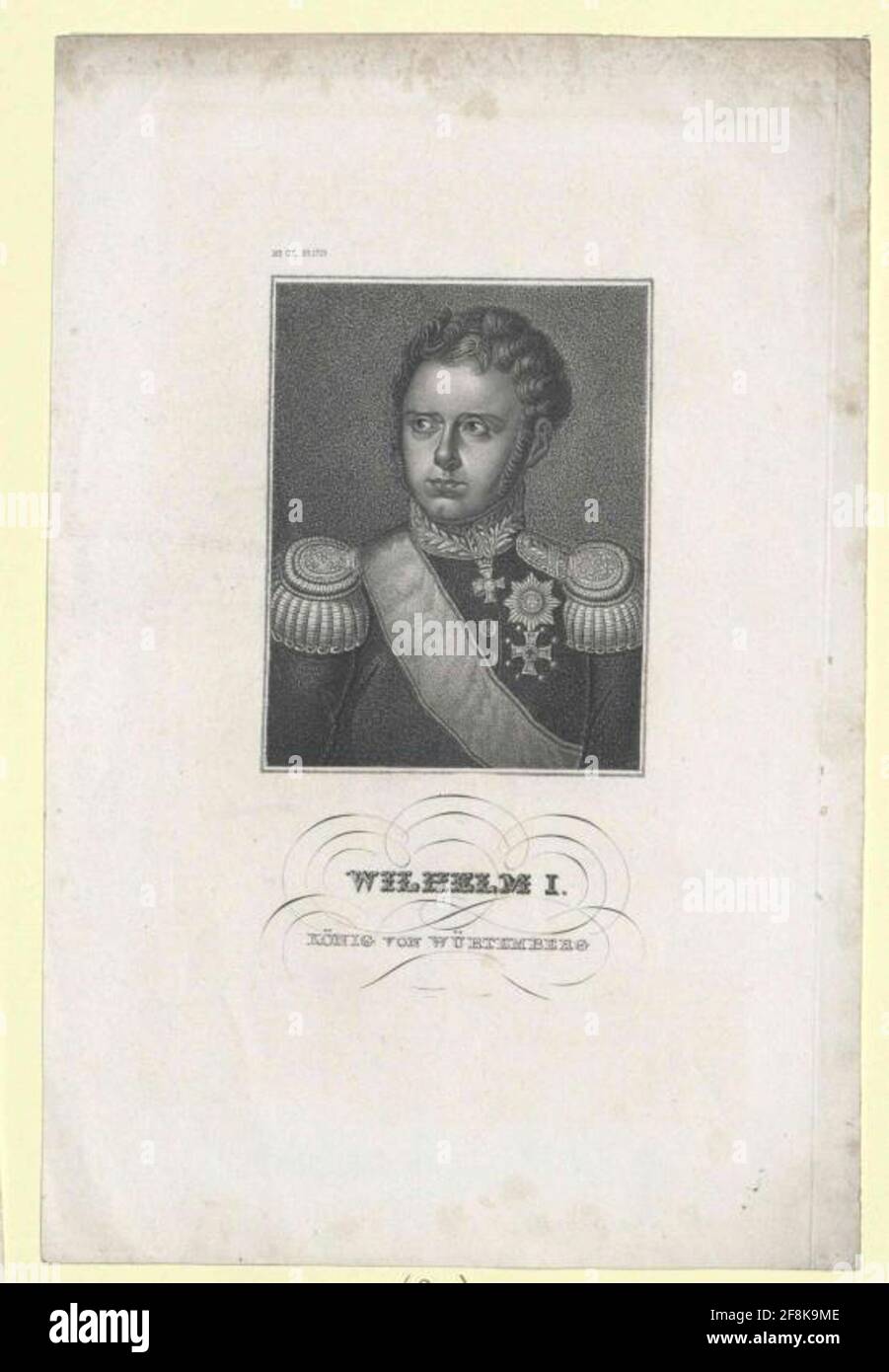 Wilhelm I, King of Württemberg Stecher: Unknown artist-style genience ...