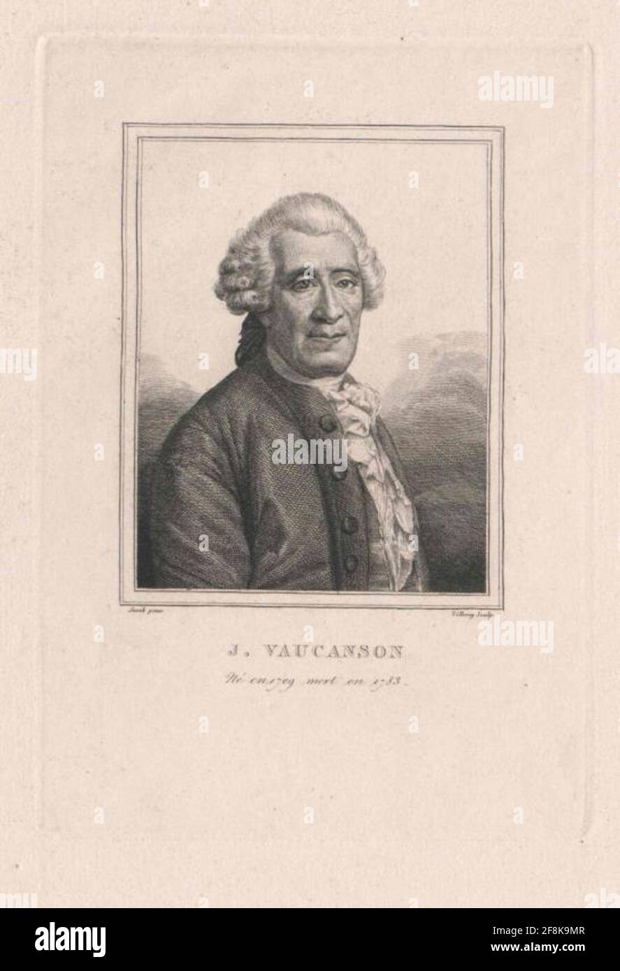 Vaucanson, Jacques de Stock Photo - Alamy