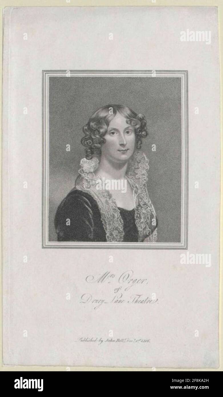 Orger, Mary Anne Stock Photo - Alamy