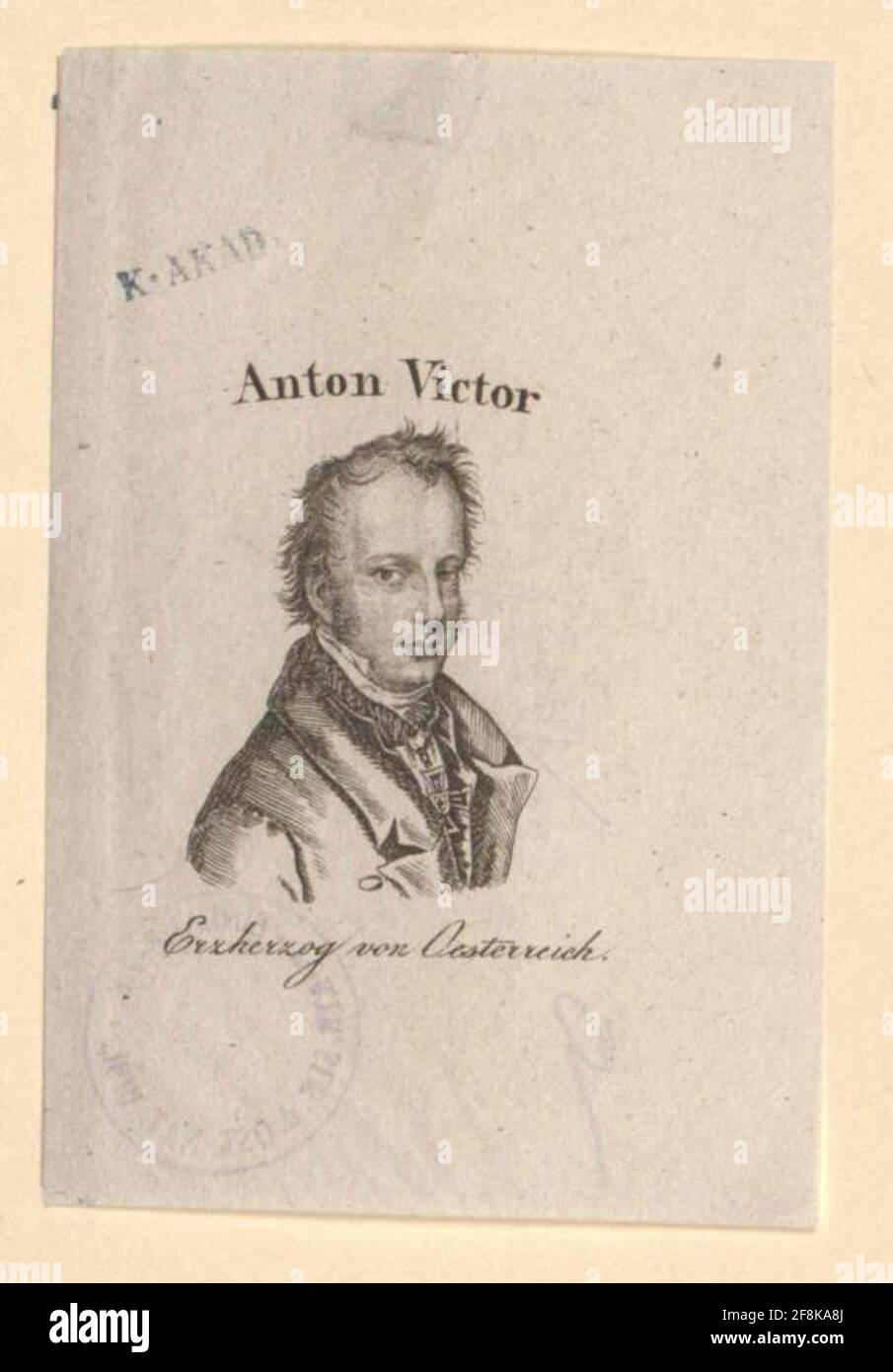 Anton Viktor, Archduke of Austria Stock Photo - Alamy