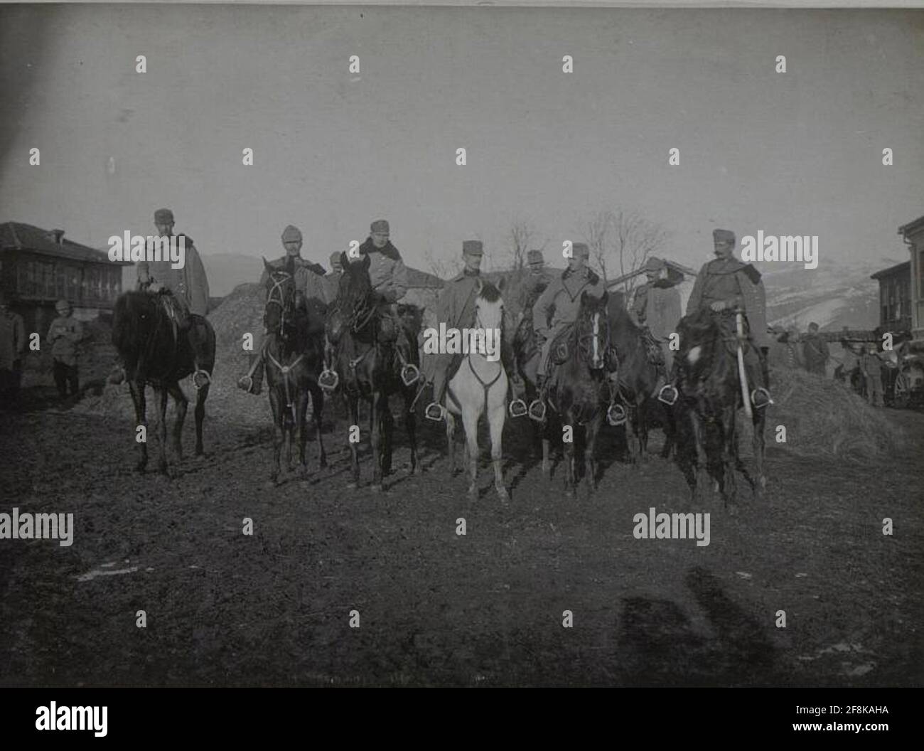 Command of the command train train of the 8th corpskommandos. Recorded ...