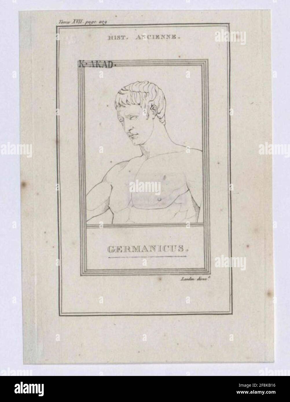 Germanicus, Gaius Julius Caesar Stock Photo - Alamy