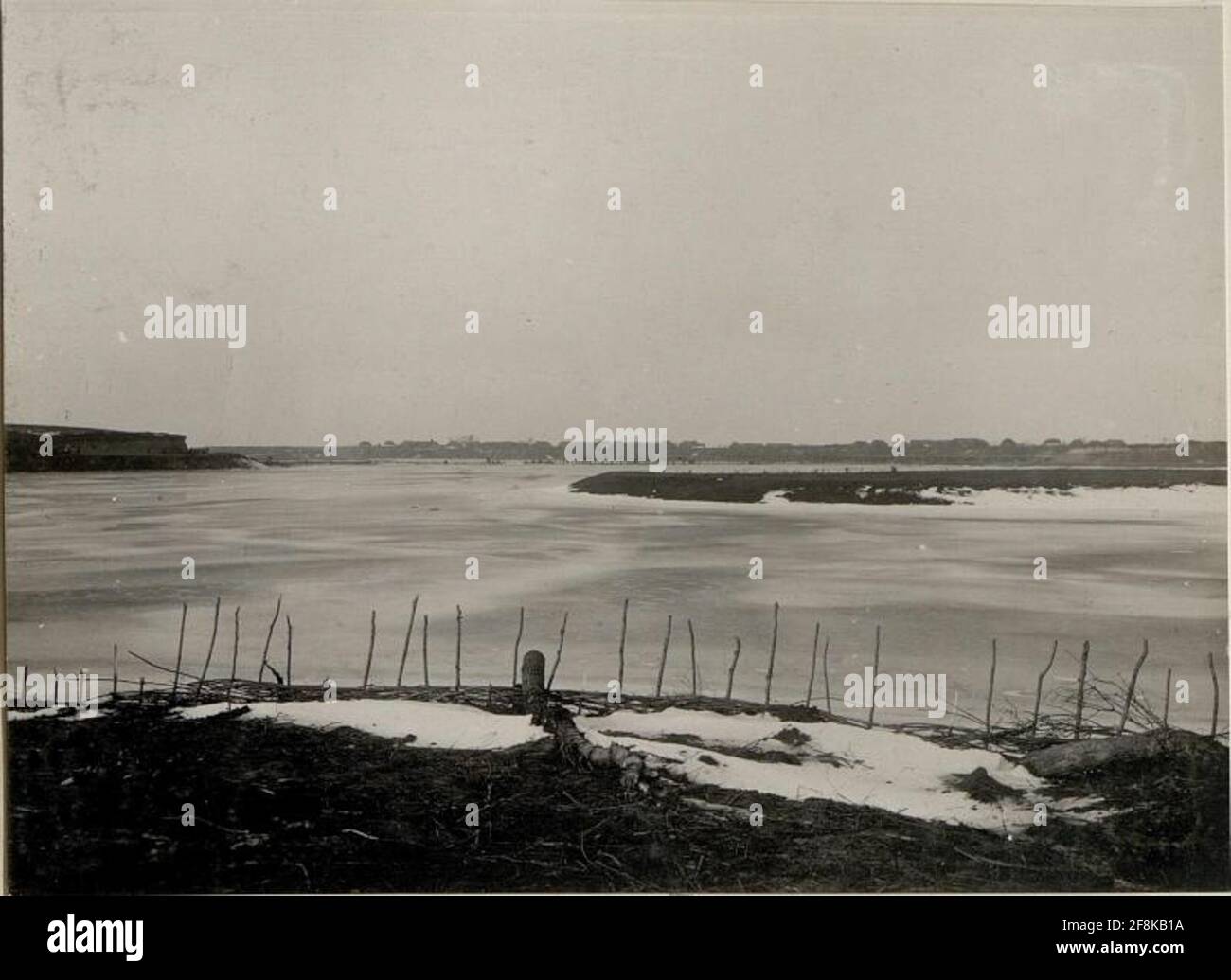 The Valley of Styr /: Frozen: / at Werbiaev. In the background, our ...