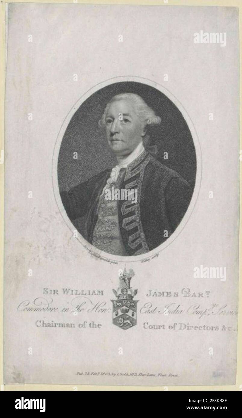 James, Sir William Stock Photo - Alamy