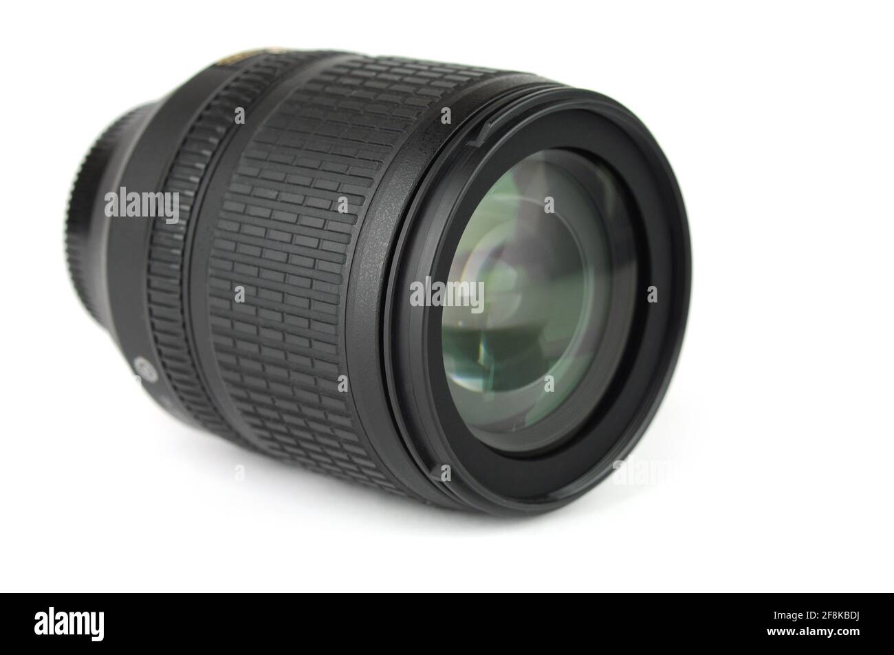 Camera lens isolated on a white background Stock Photo - Alamy