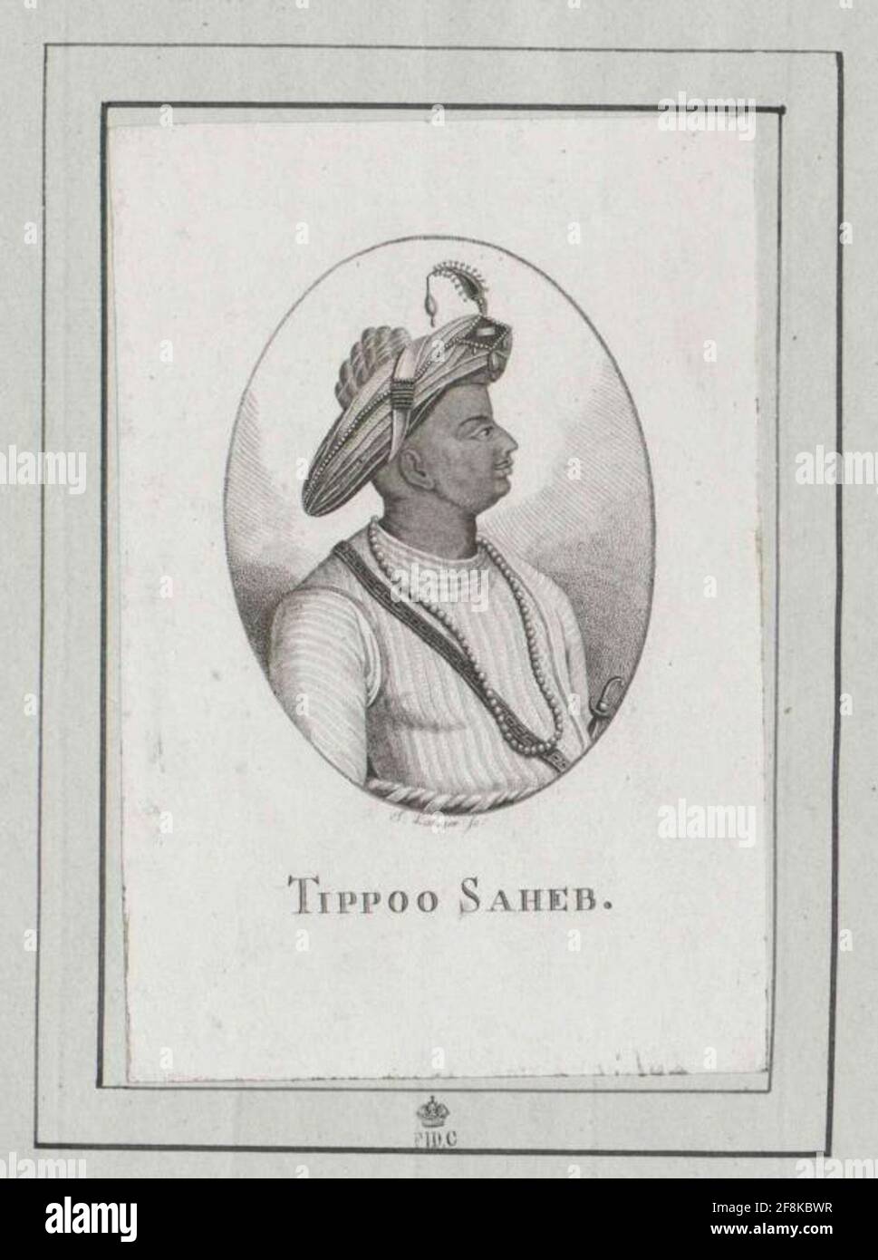 Tipu, Sultan von Maisur Stock Photo - Alamy