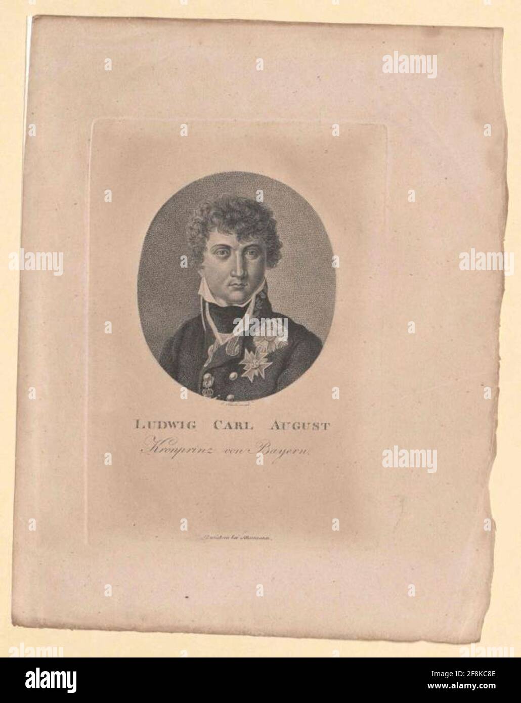 Ludwig I, King of Bavaria Stock Photo - Alamy