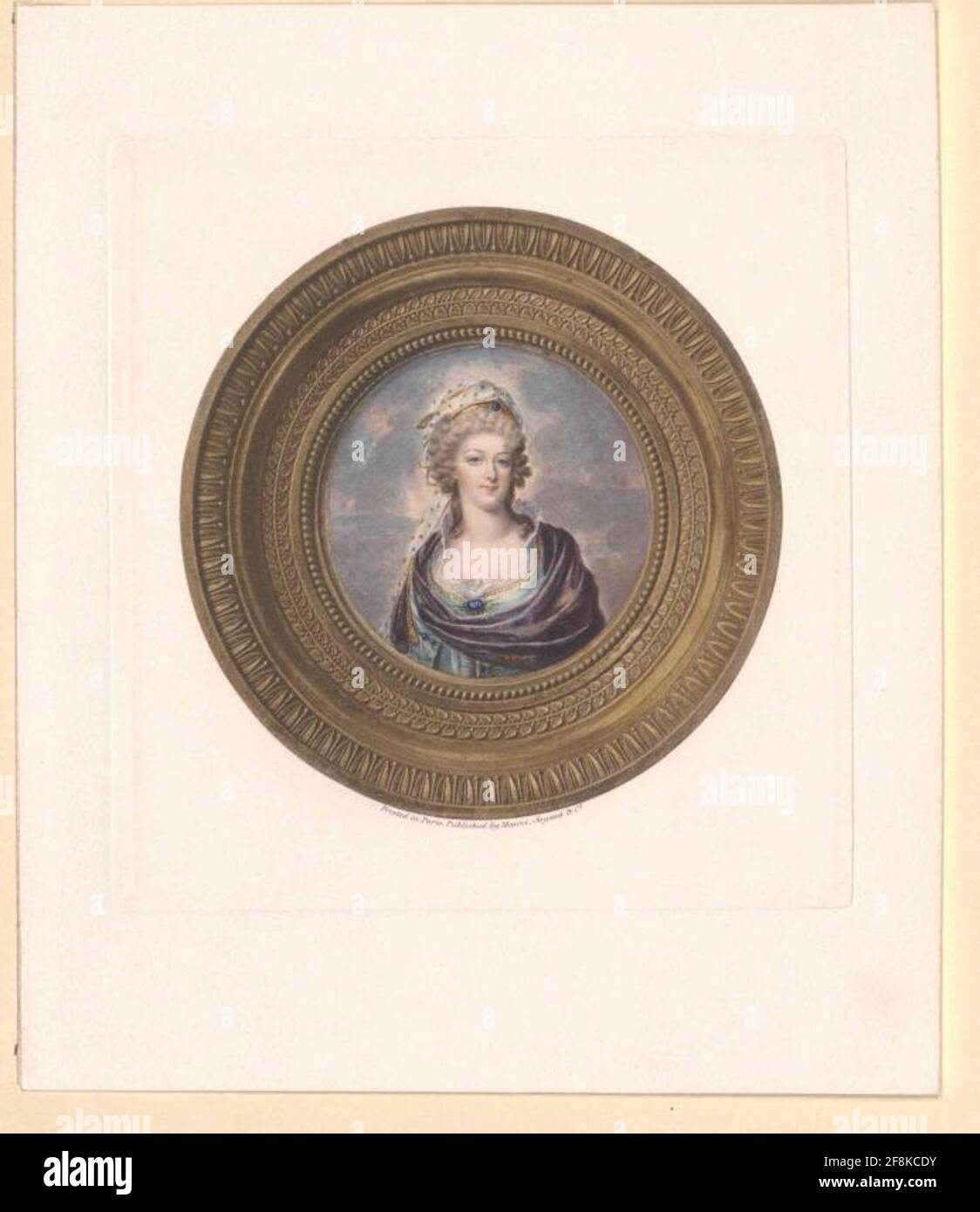 Marie Antoinette, Archduchess of Austria Stock Photo - Alamy