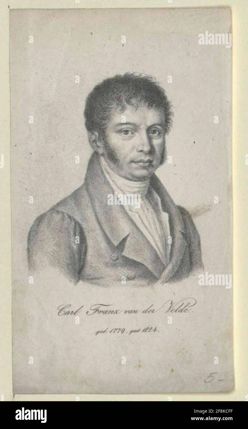 Velde, Karl Franz van der Stock Photo - Alamy