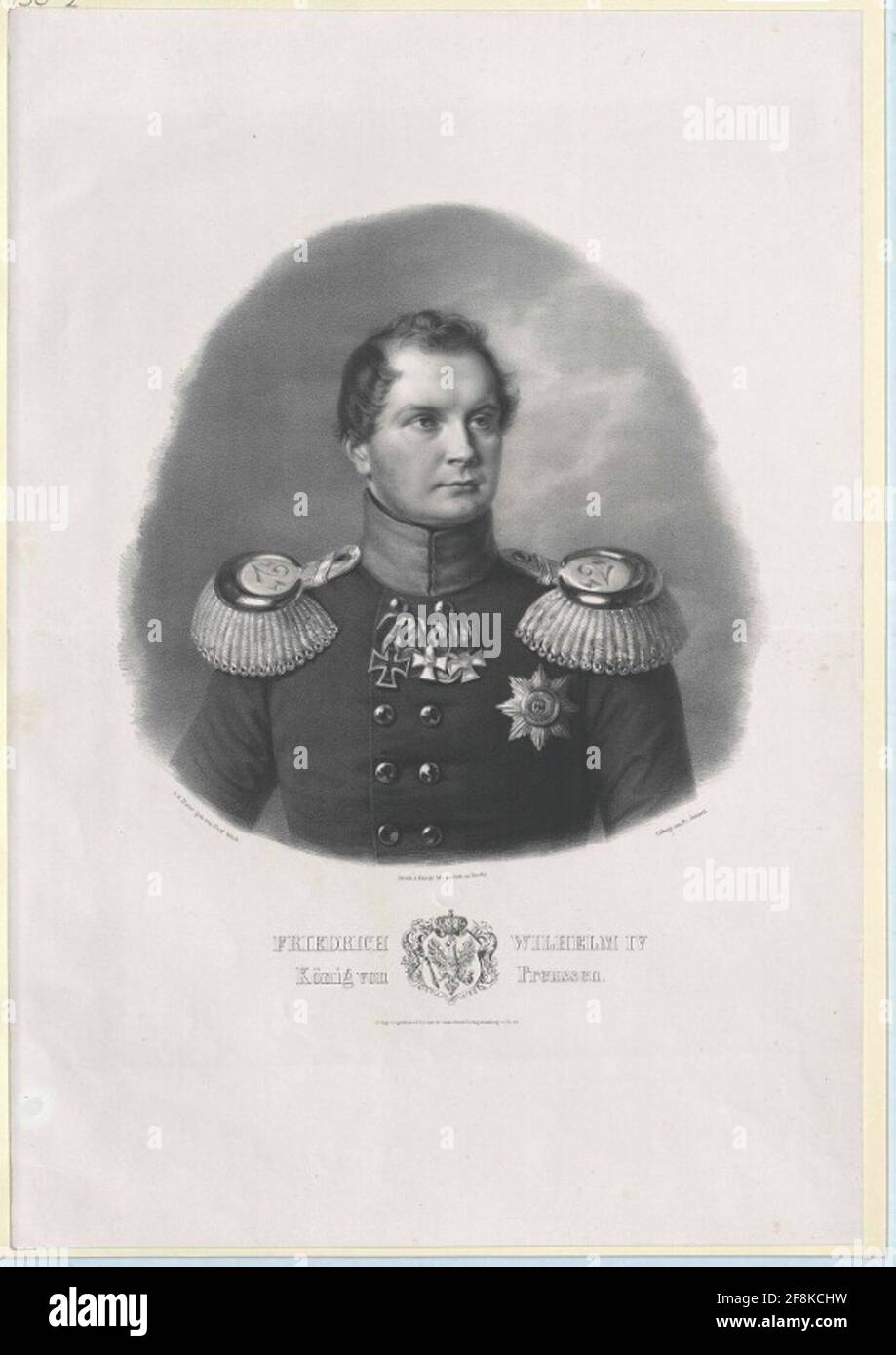 Friedrich Wilhelm IV., King of Prussia Stock Photo - Alamy