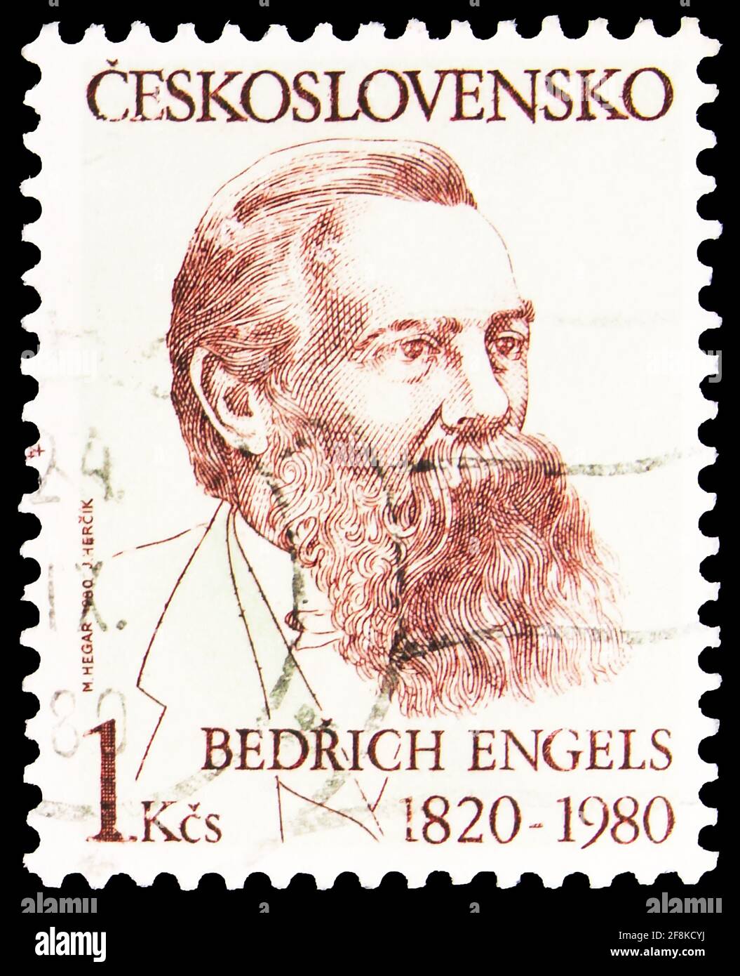 MOSCOW, RUSSIA - OCTOBER 7, 2019: Postage stamp printed in ...