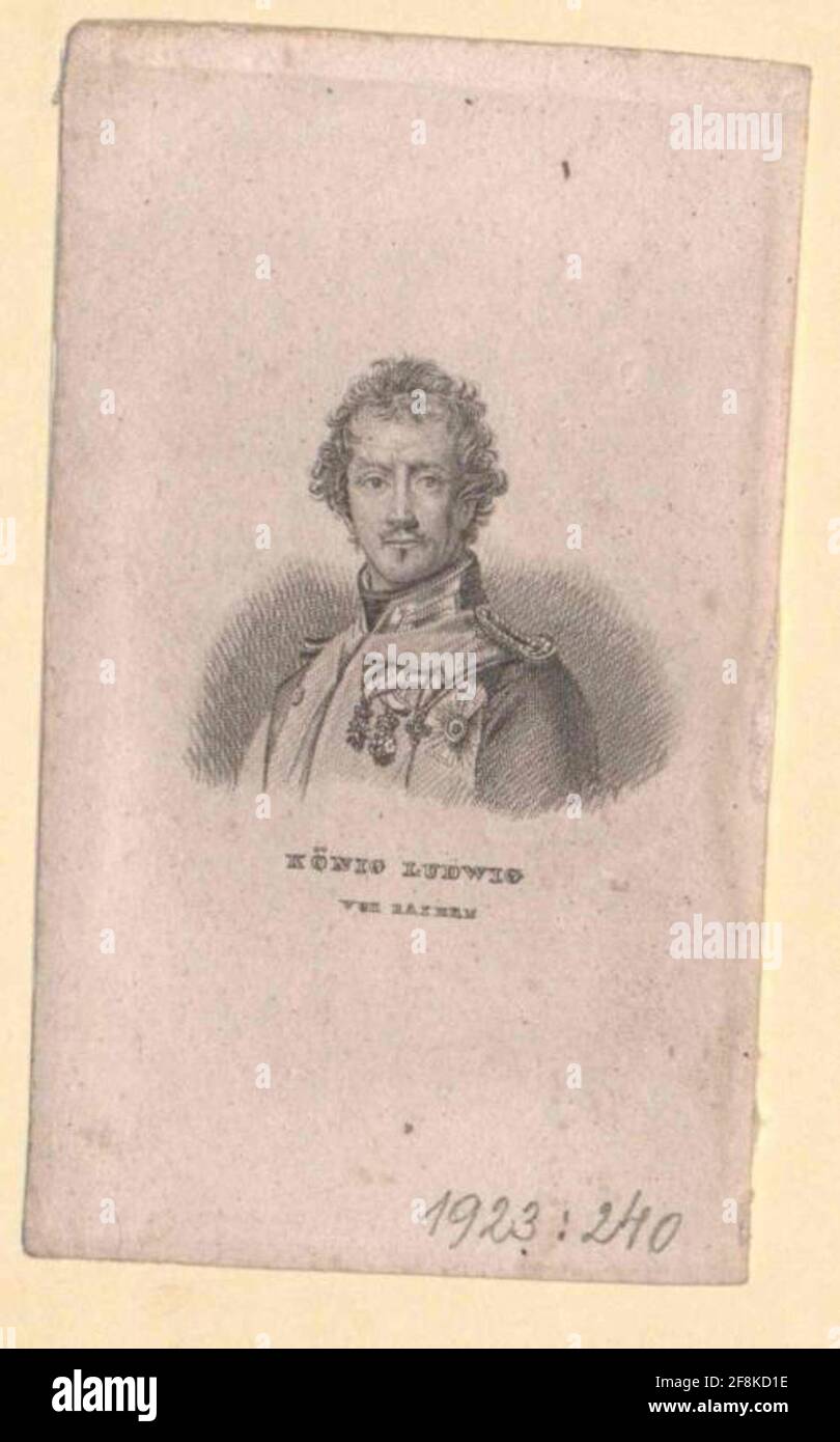 Ludwig I, King of Bavaria Stock Photo - Alamy