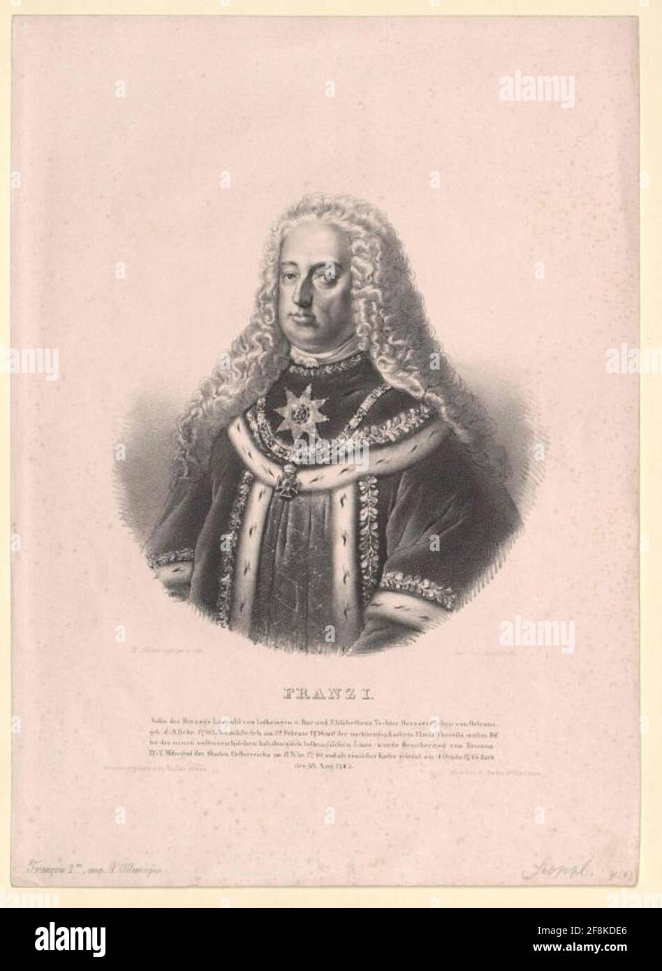 Franz I, Roman-German Emperor Stock Photo - Alamy