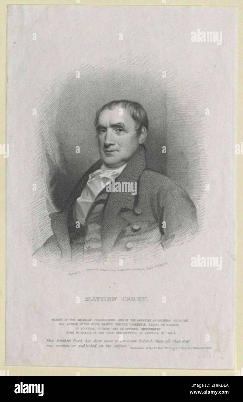 Matthew carey hi-res stock photography and images - Alamy