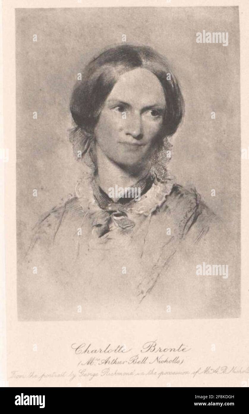 Charlotte bronte english novelist hi-res stock photography and images ...