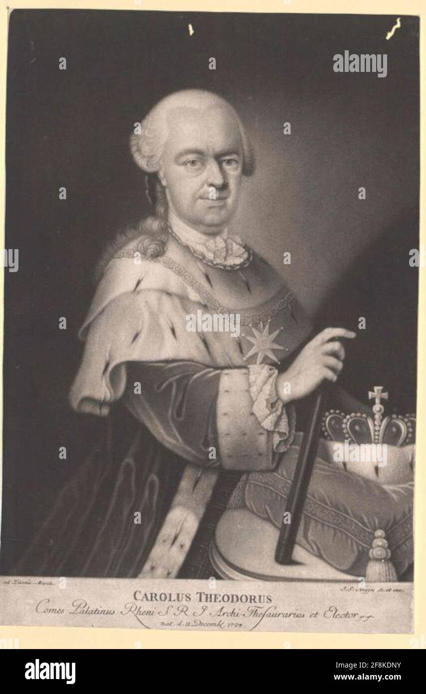 Karl Theodor, Elector of Bavaria Stock Photo - Alamy