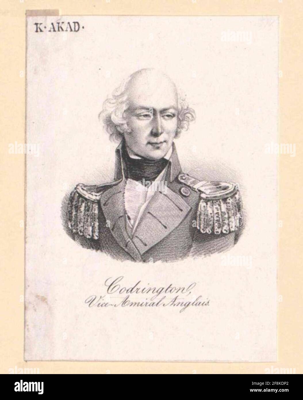 Codrington, Edward Stock Photo - Alamy