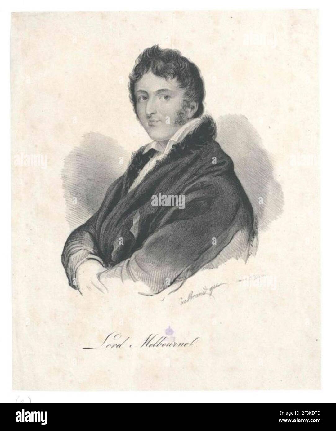 Lamb, William Viscount Melbourne Stock Photo - Alamy