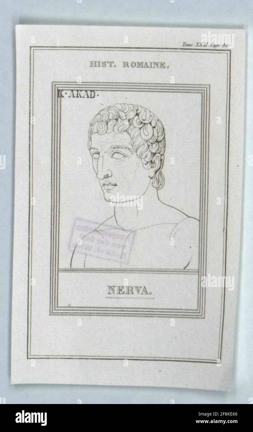 Nerva, Roman Emperor Stock Photo - Alamy