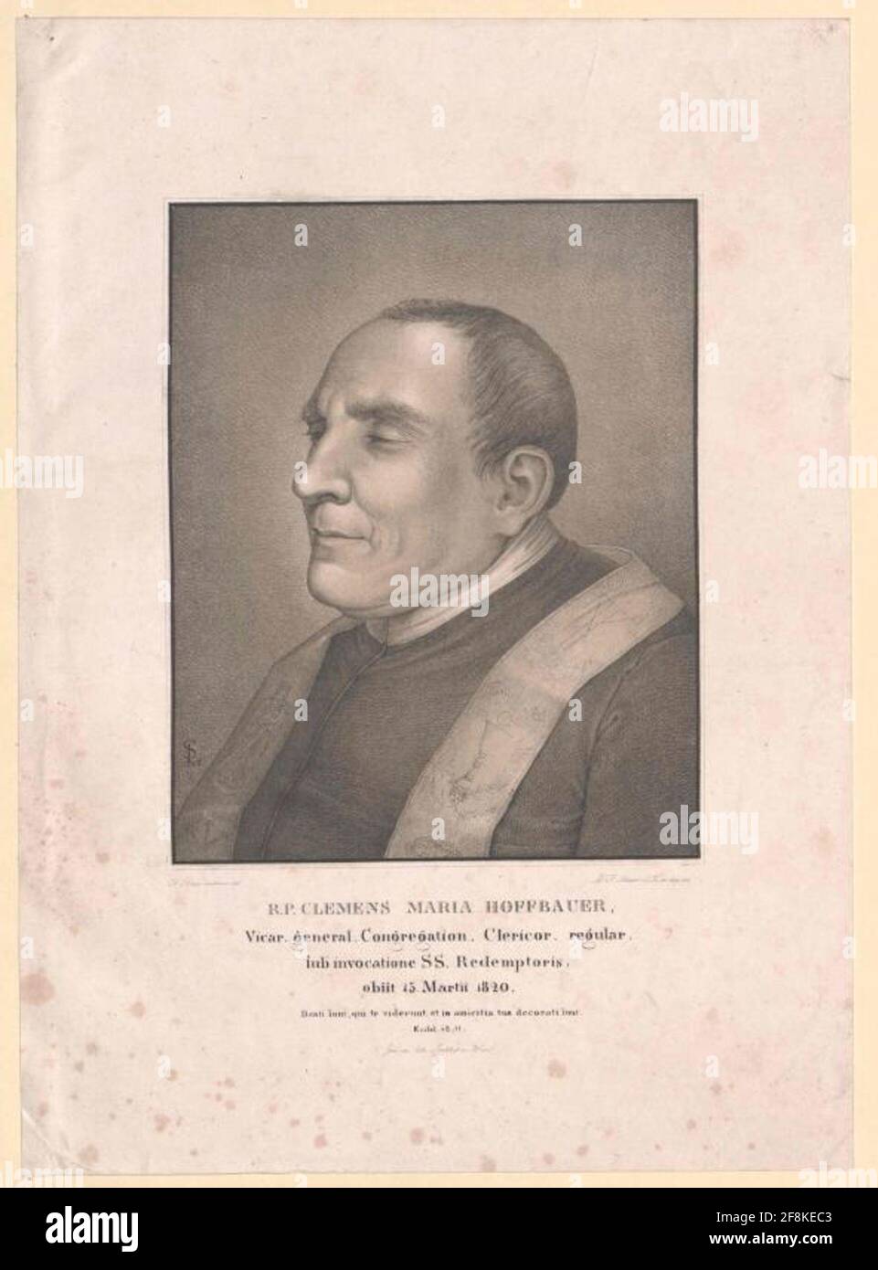 Hofbauer, Klemens Maria Stock Photo - Alamy