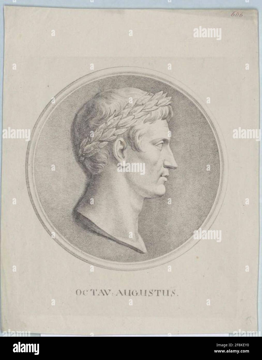 Augustus, Julius Caesar Stock Photo - Alamy