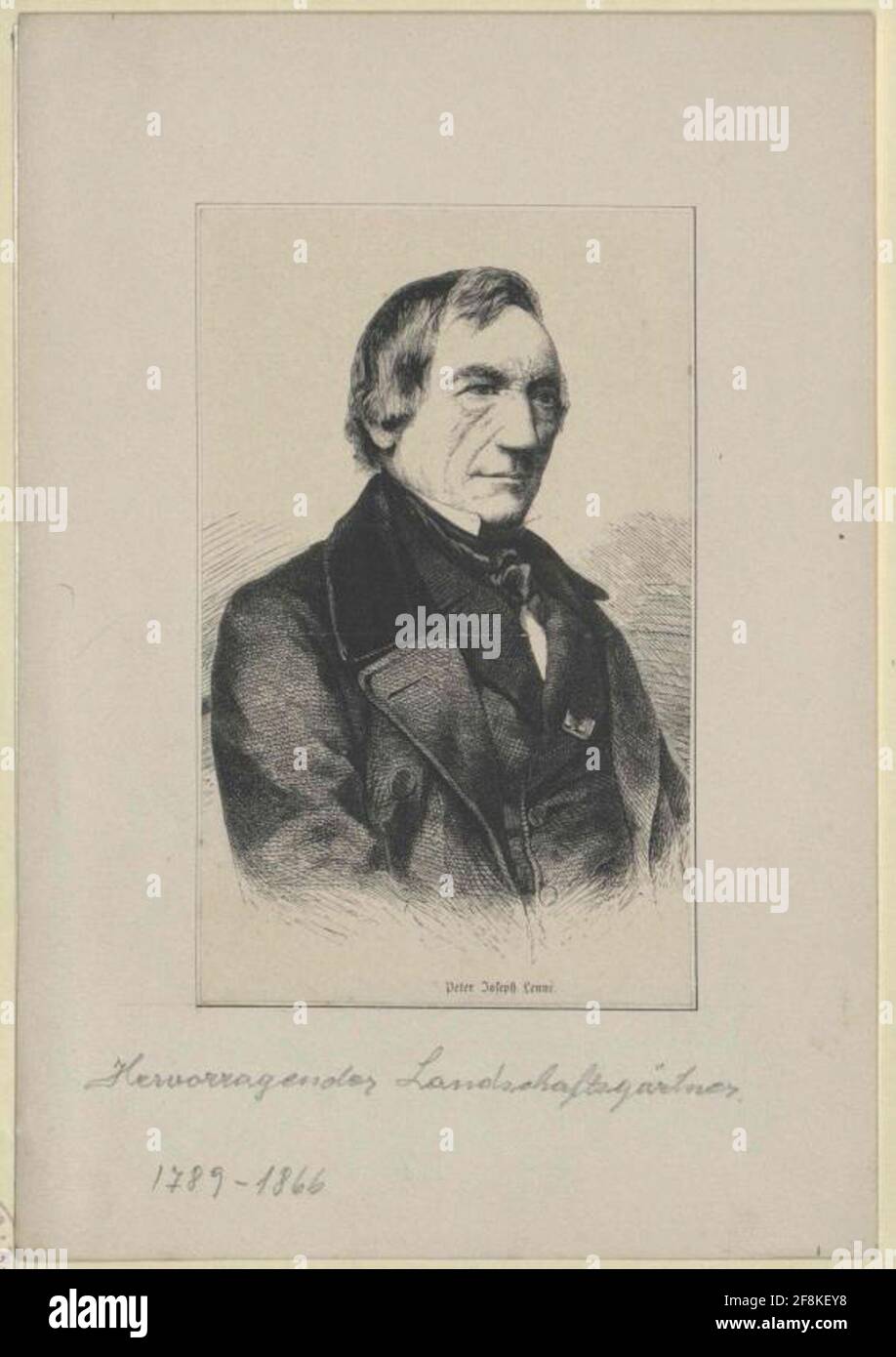 Peter joseph lenné hi-res stock photography and images - Alamy