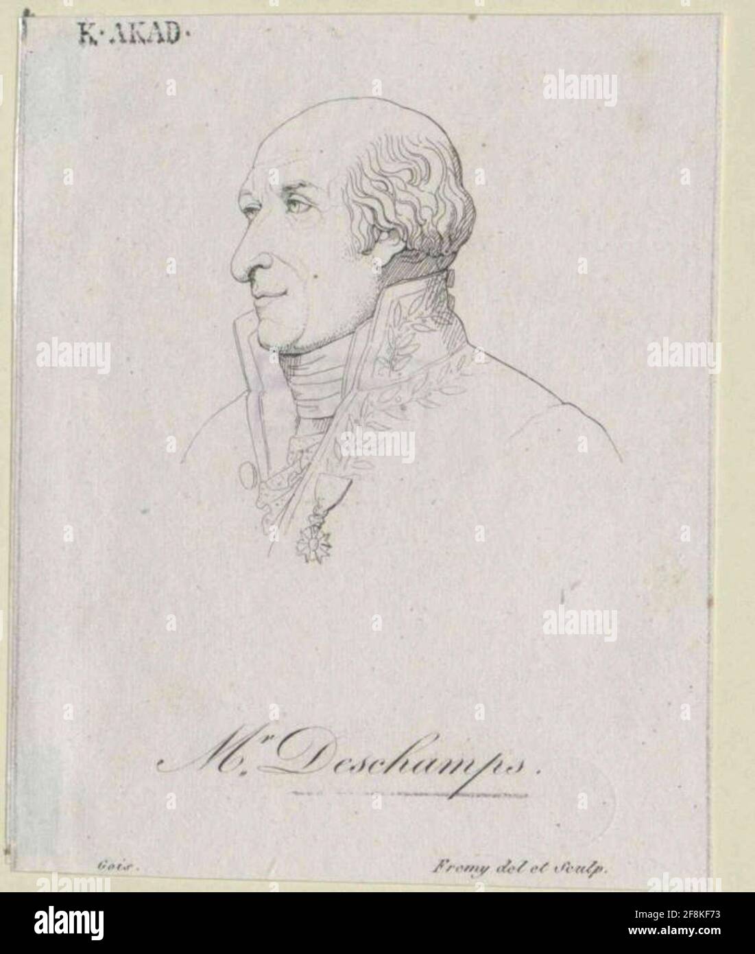 Deschamps, Joseph Francois Louis Stock Photo - Alamy