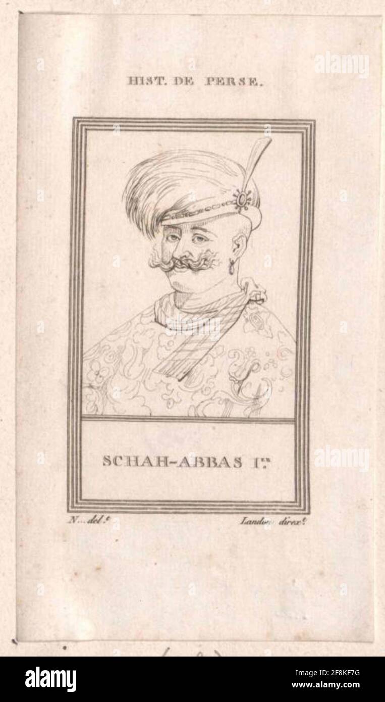 Abbas II., Shah of Persia Stock Photo - Alamy