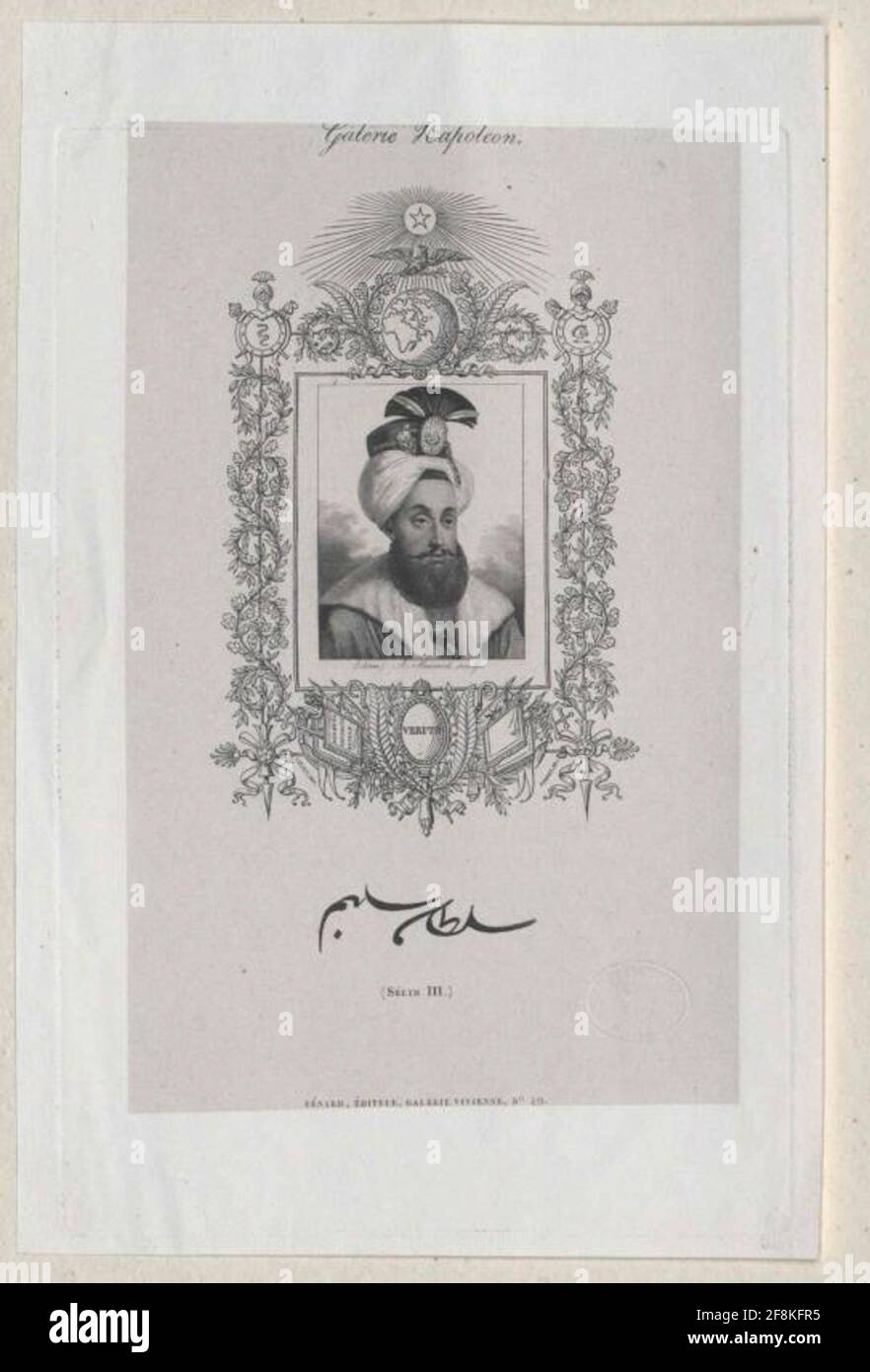 Selim III., Sultan of Turkey Stock Photo - Alamy