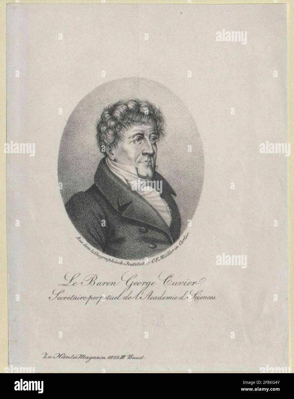 Theory of the earth cuvier hi-res stock photography and images - Alamy