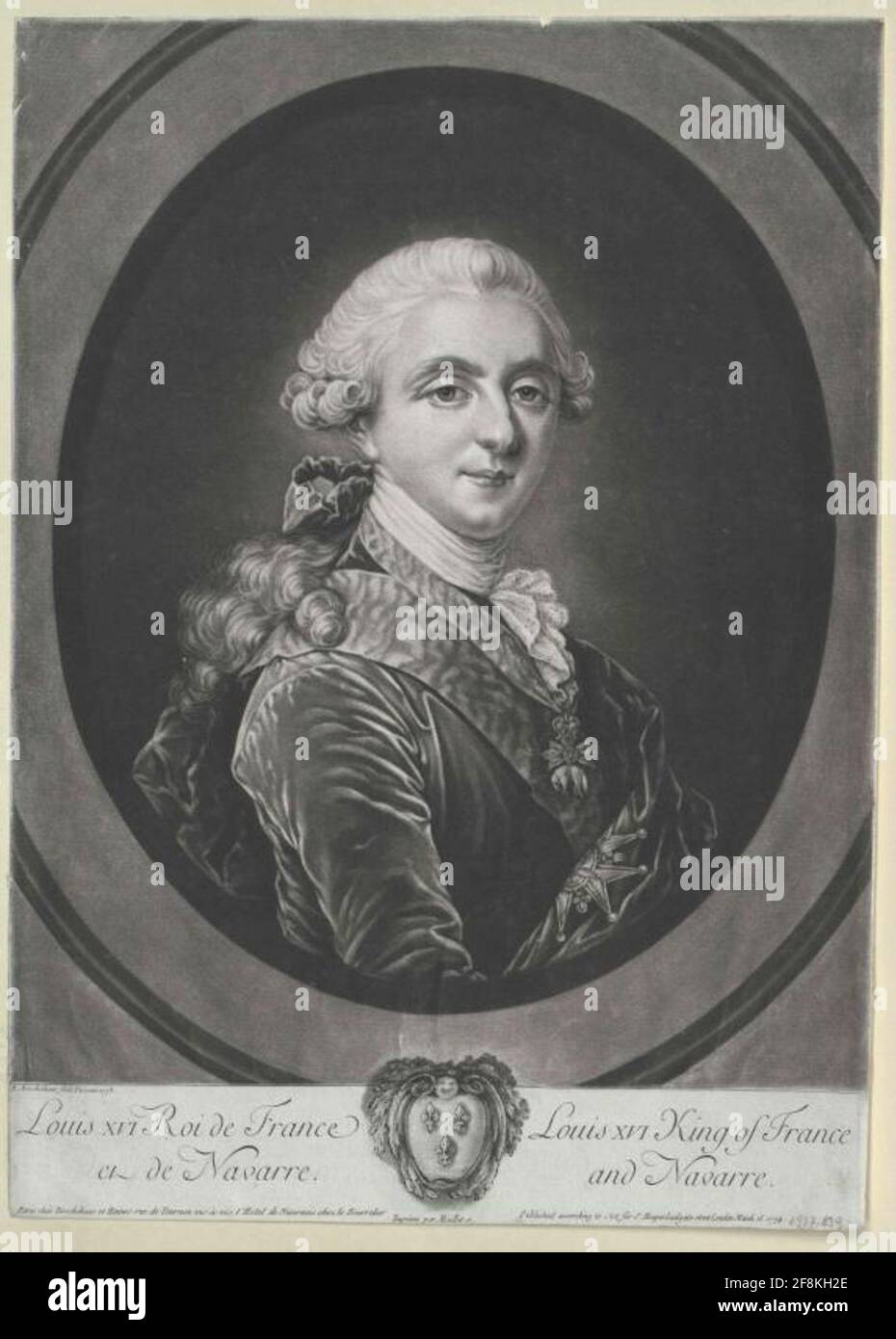 Ludwig XVI., King of France Stock Photo - Alamy